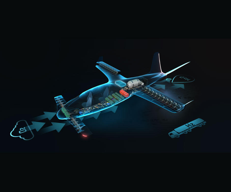 ’s werelds eerste verticale start- en landingsvliegtuig op waterstof ...