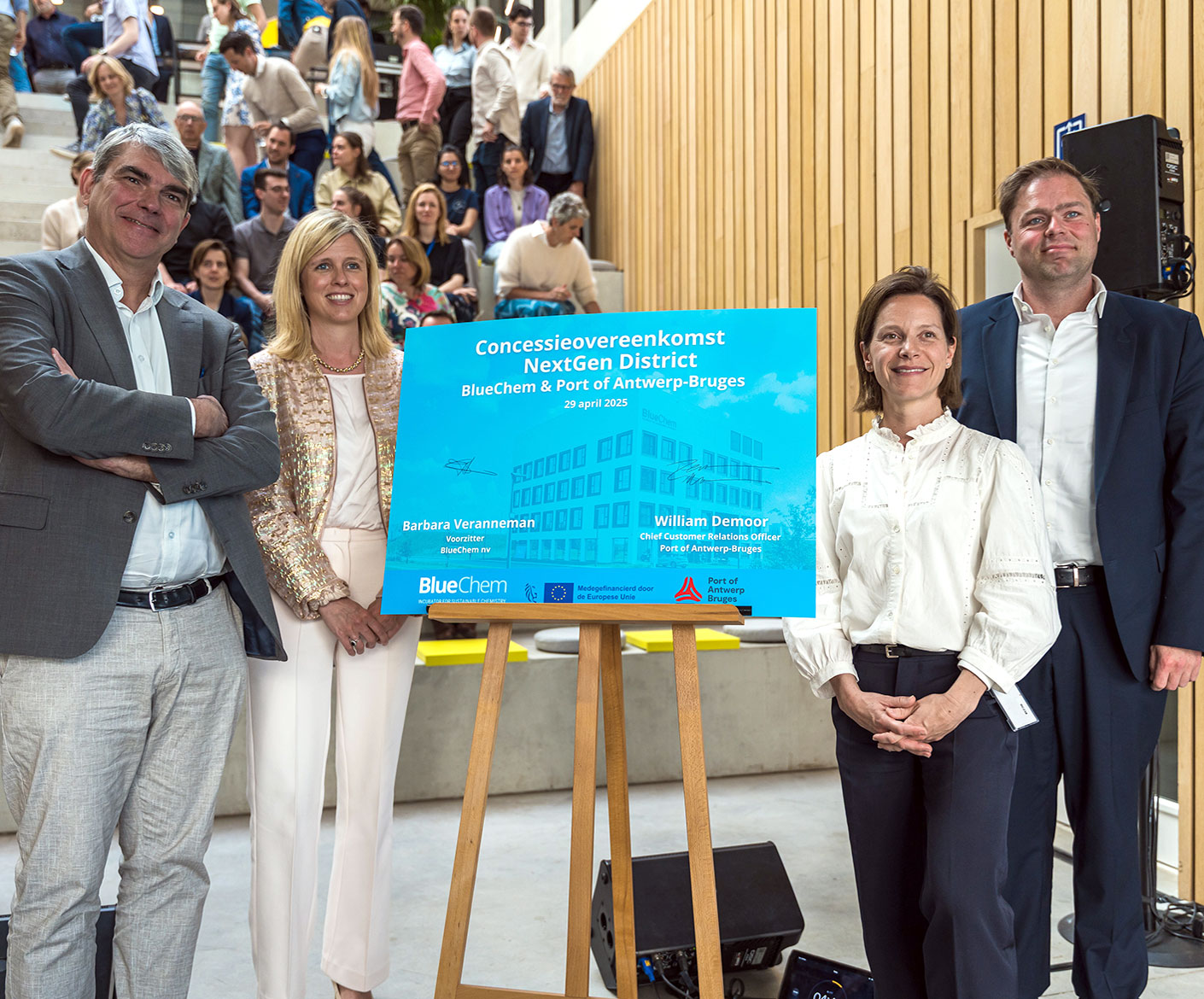 BlueChem bouwt extra laboratoria in NextGen District in Antwerpse haven ...