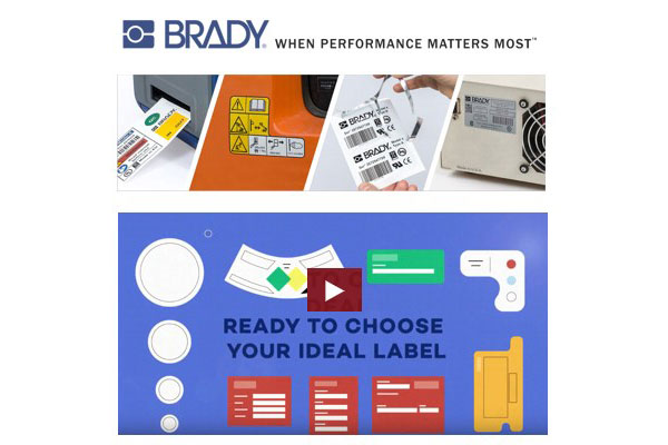 Identificatie nodig ? Ontdek de Brady labels ! | Engineeringnet