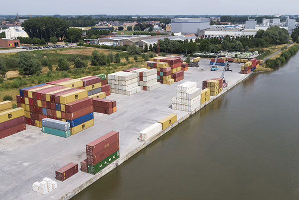 POM West-Vlaanderen reactiveert River Terminal Wielsbeke | Engineeringnet